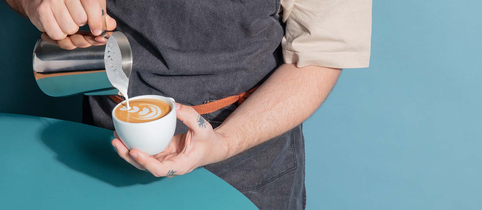 Die grundlegenden Motive des Latte Art kennen
